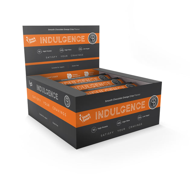 Snacksmart | Prebiotic Indulgence Bars | Good for Gut Health | OptiBiotix