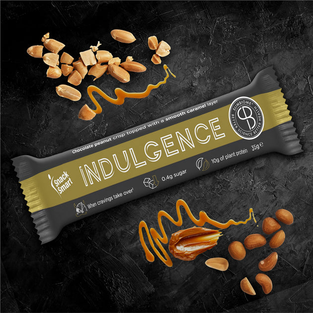 Snacksmart | Prebiotic Indulgence Bars | Good for Gut Health | OptiBiotix